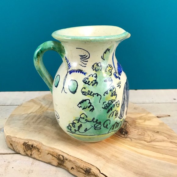 Vintage | Accents | Vintage Santa Fe Puente Hand Painted Talavera ...